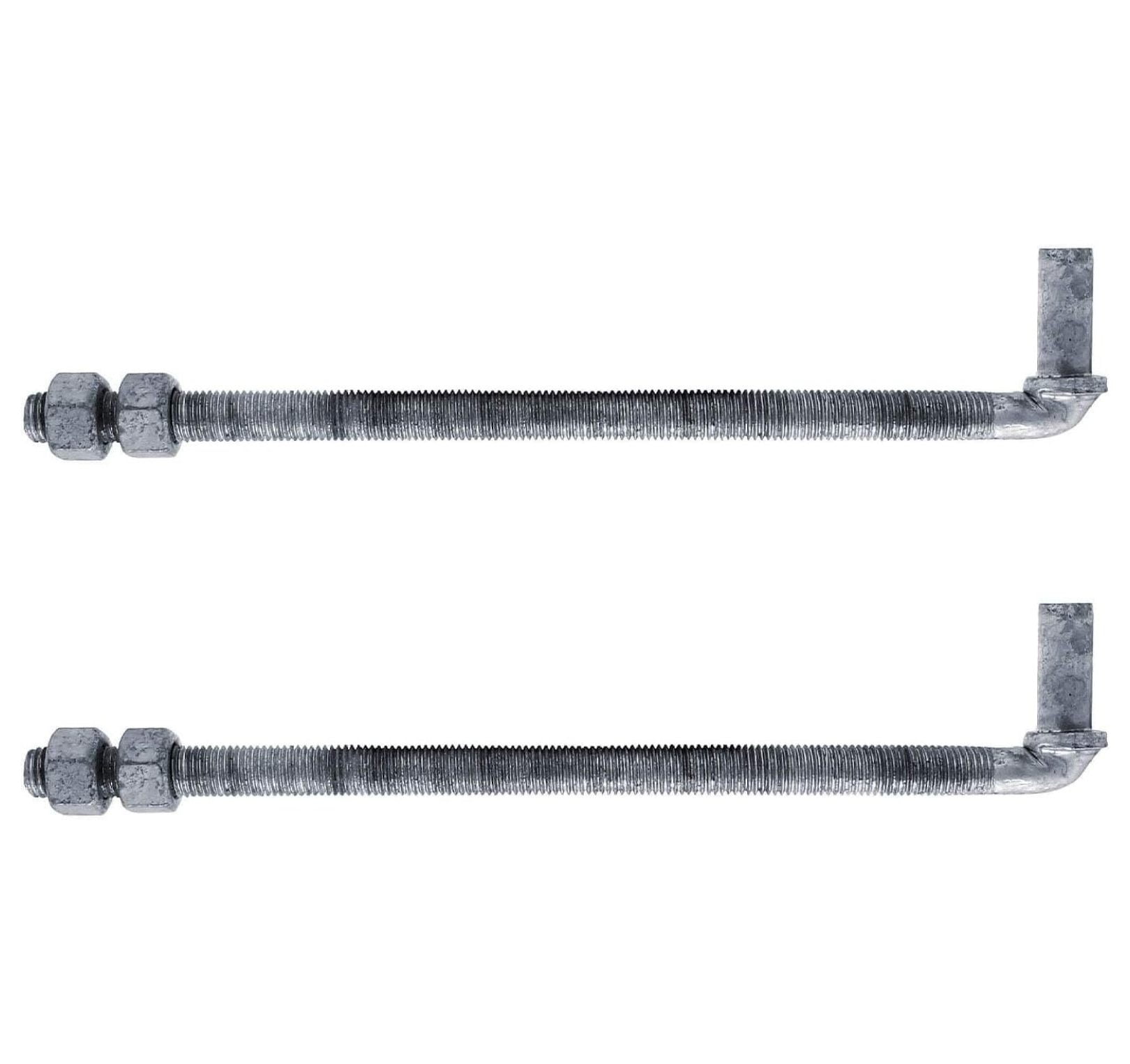 J-Bolt Post Hinge 12" - Hinge Bolts Thru The Post Includes Nuts - J ...