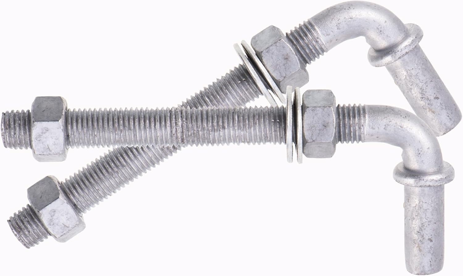 J-Bolt Post Hinge with 5/8" Hinge Pin Galvanized Post Gate Hinge for ...