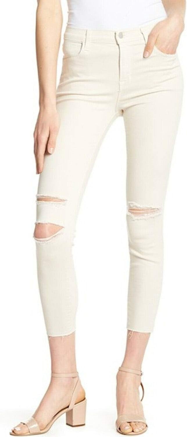 J Brand High Rise Photo Ready Alana Cropped Jeans 31 Silver Birch Mercy ...