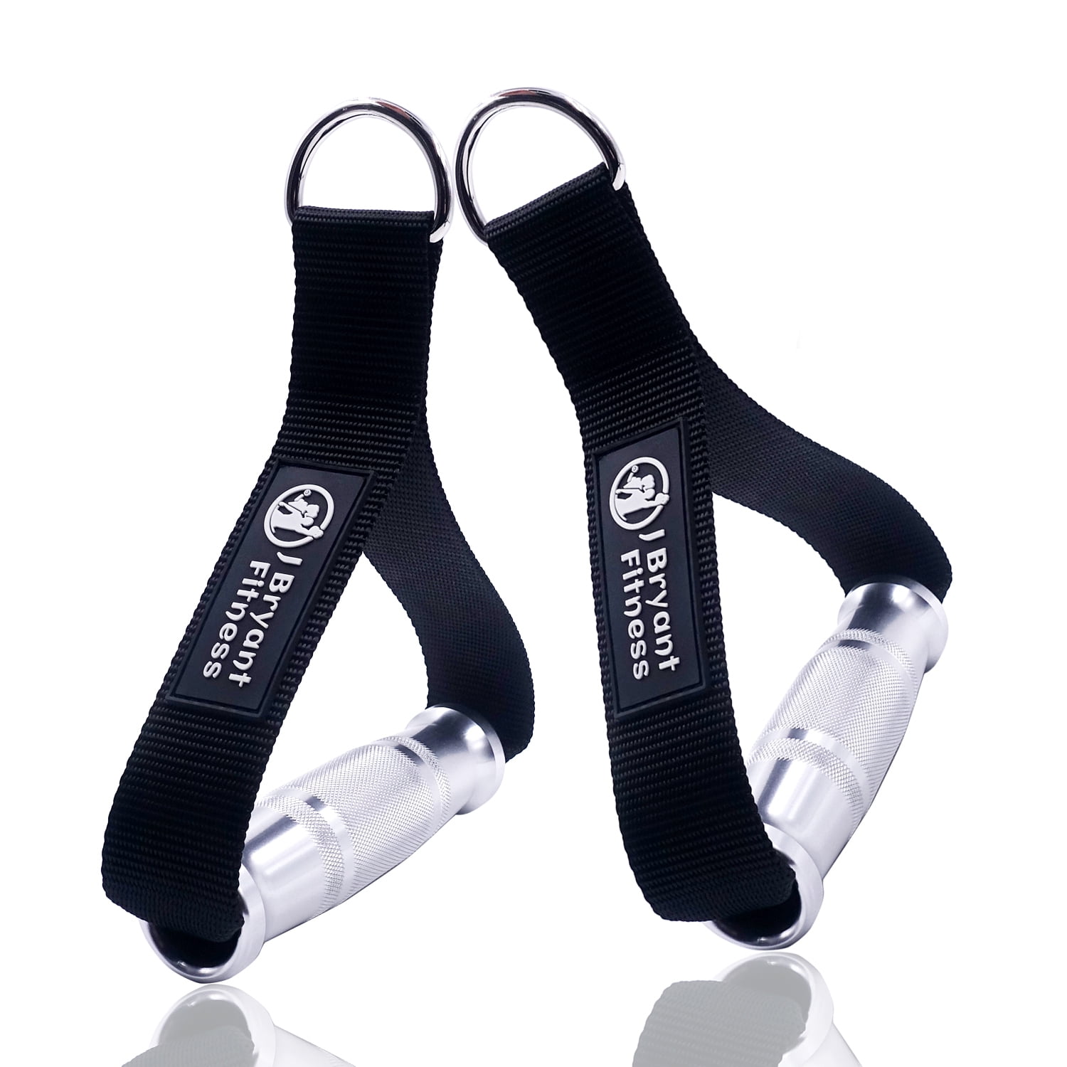 J Bryant Fitness Metal Gym Handles for Cable Machine Attachment Heavy ...