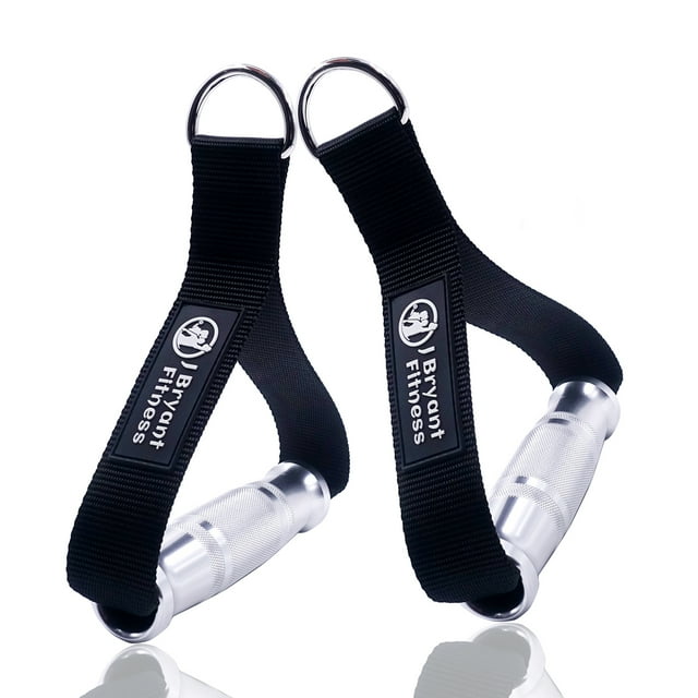 J Bryant Fitness Metal Gym Handles for Cable Machine Attachment Heavy ...