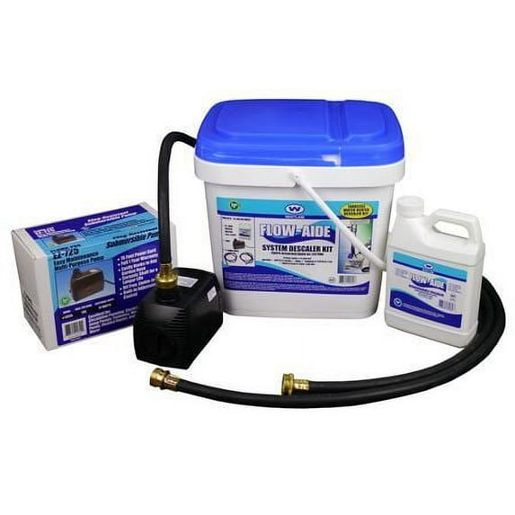 J.C Whitlam Flow-Aide Descaler Kit for Ice Machine Descaling Solution ...