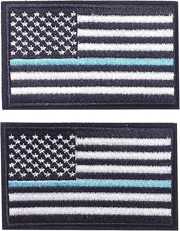 J.CARP 2 Pieces - Tactical Police Law Enforcement Thin Blue Line United ...