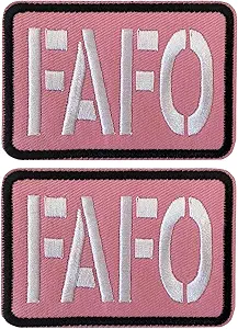 J.CARP 2Pcs FAFO Patches, Embroidered Tactical Military Morale Patch ...