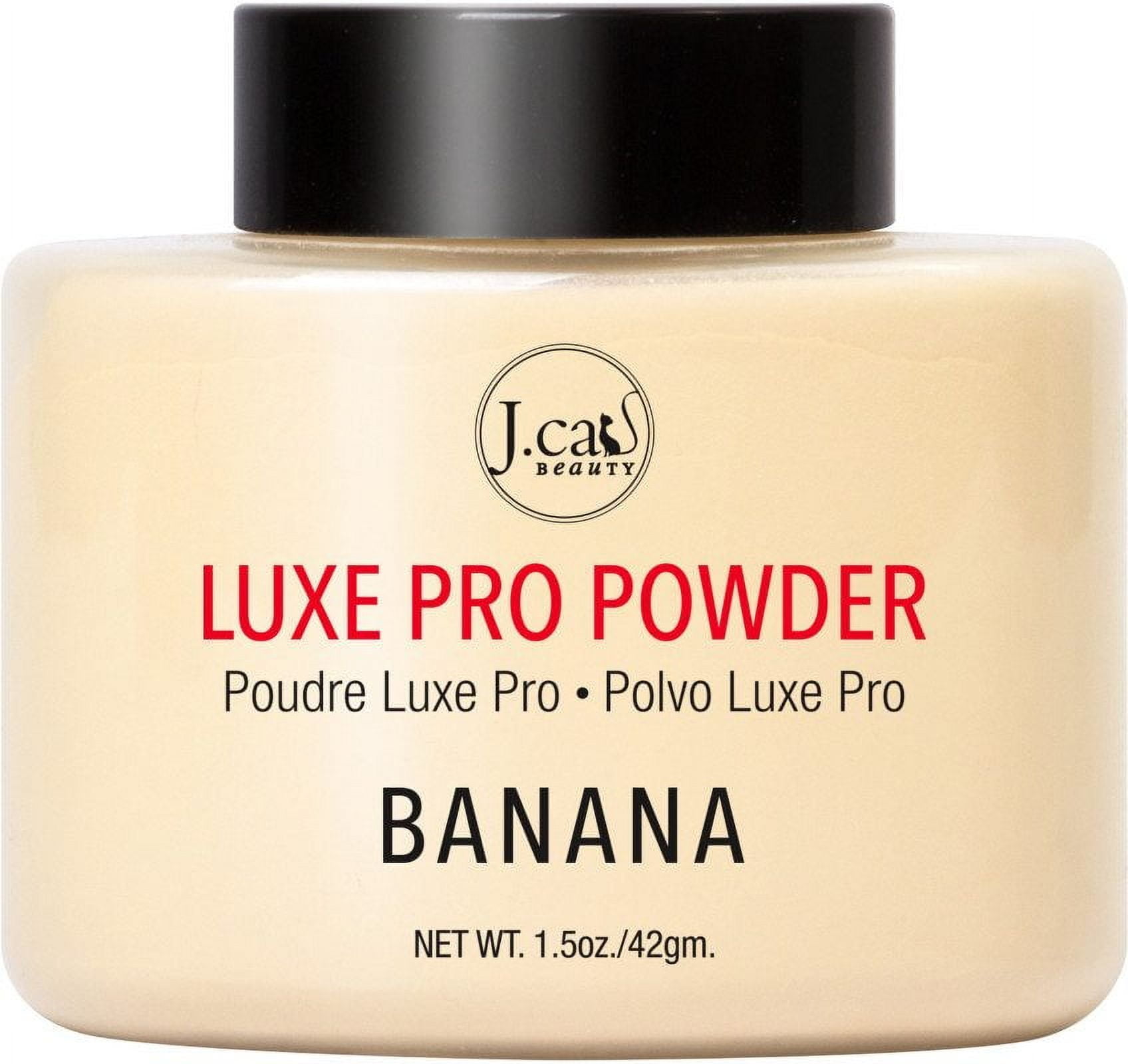 J.Cat Beauty Luxe Pro Powder - Banana 1.5oz - Walmart.com