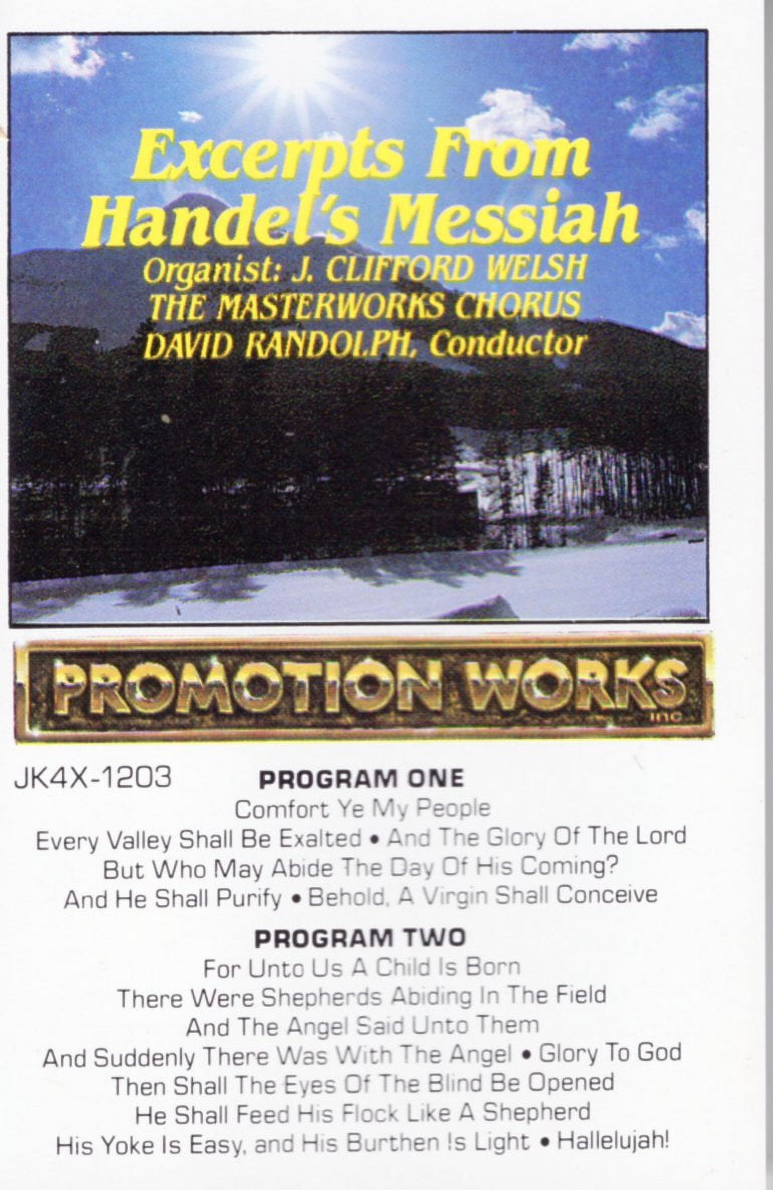J. Clifford Welsh, Masterwork Chorus, David Randolph – Excerpts From ...