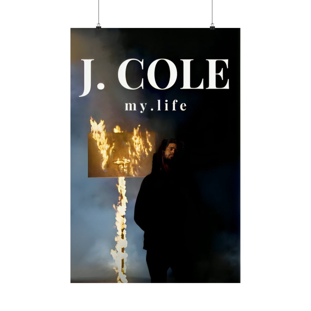 J Cole - Poster | Rap Poster, Hip-Hop Poster - Walmart.com