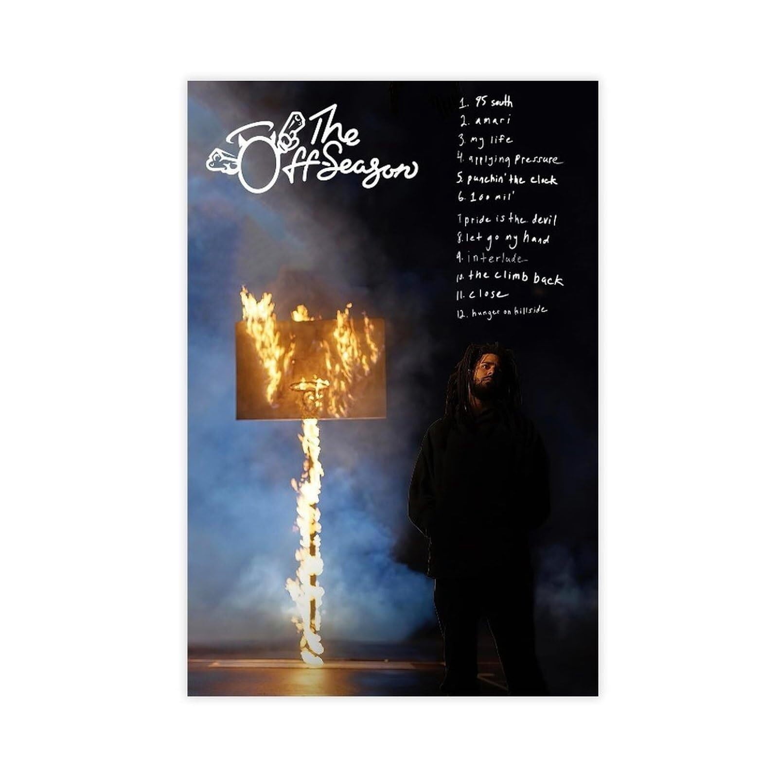 J Cole Poster - The Off-Season Album Cover Posters Rap Music Poster ...