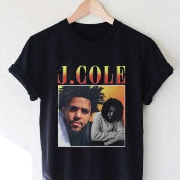 J Cole Rapper Black Unisex Shirt - Walmart.com