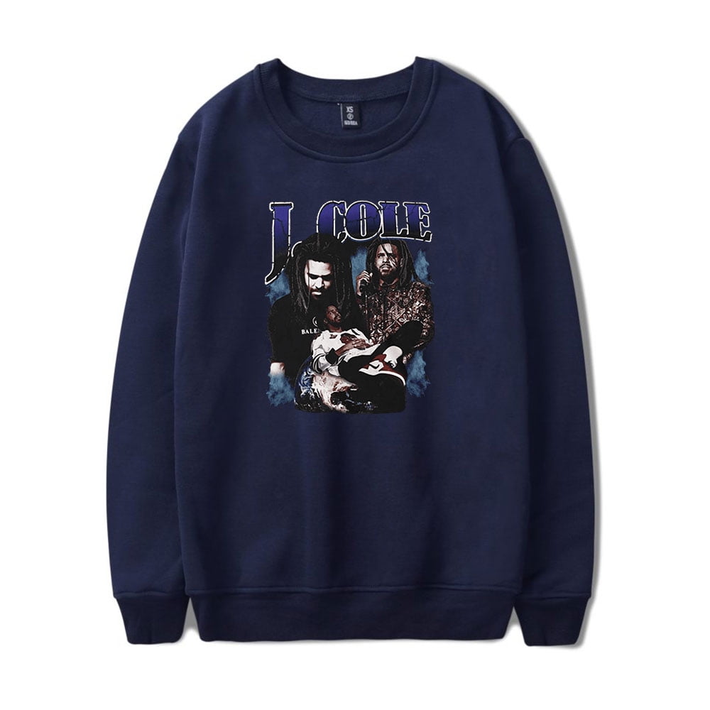 J Cole Rapper Sweatshirt Long-Sleeved Top Man/Woman Hip Hop Pullover ...