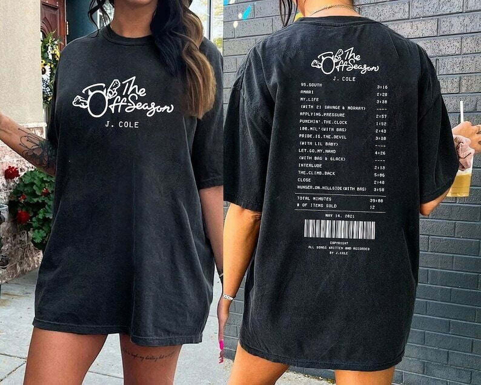 J Cole The Off-Season Album 2 Side, Rapper J Cole TE8318 - Walmart.com