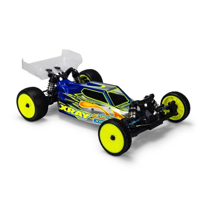 J Concepts 1-10 S15 X-ray XB2 2024 RC Car Toy with Carpet, Turf & Dirt ...