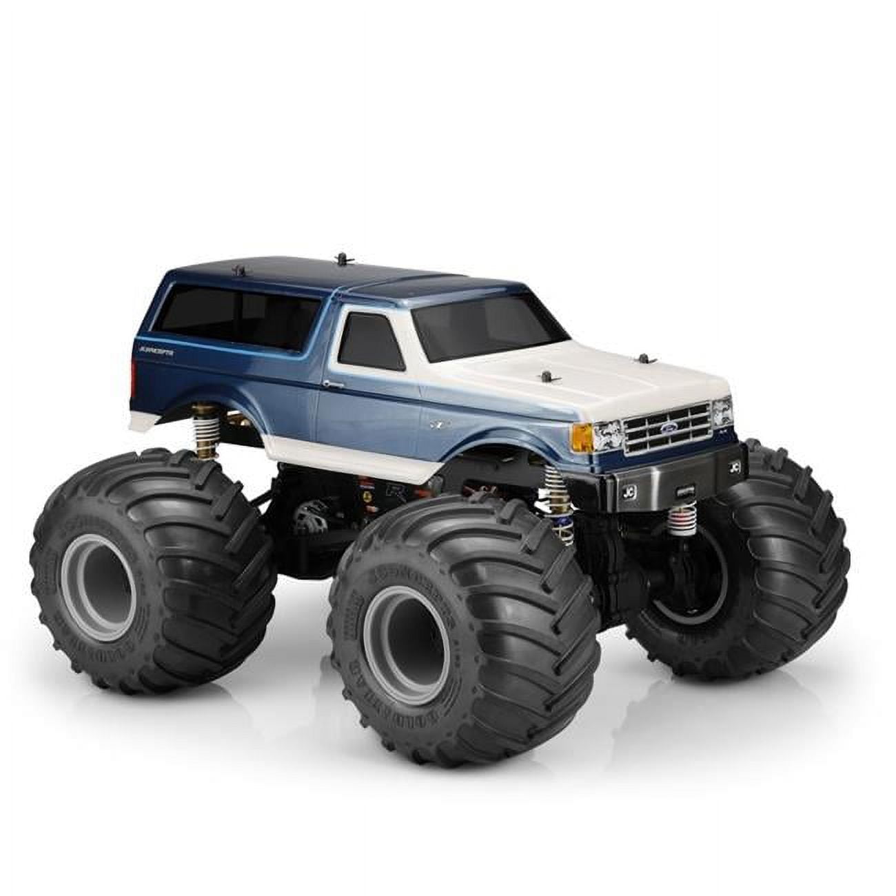 JConcepts Inc. 1989 Ford Bronco Monster Truck Body Clear JCO0466 Car ...