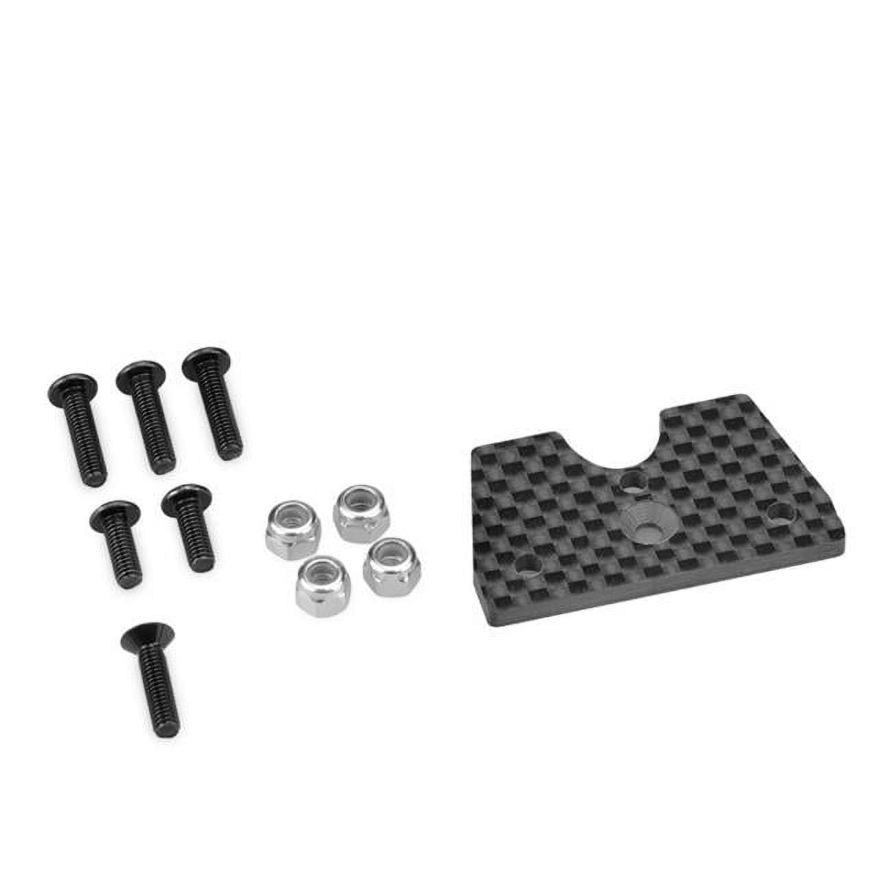 J Concepts JCO2955 F2 Truggy Body Mount Adapter, Carbon Fiber for Tekno ...
