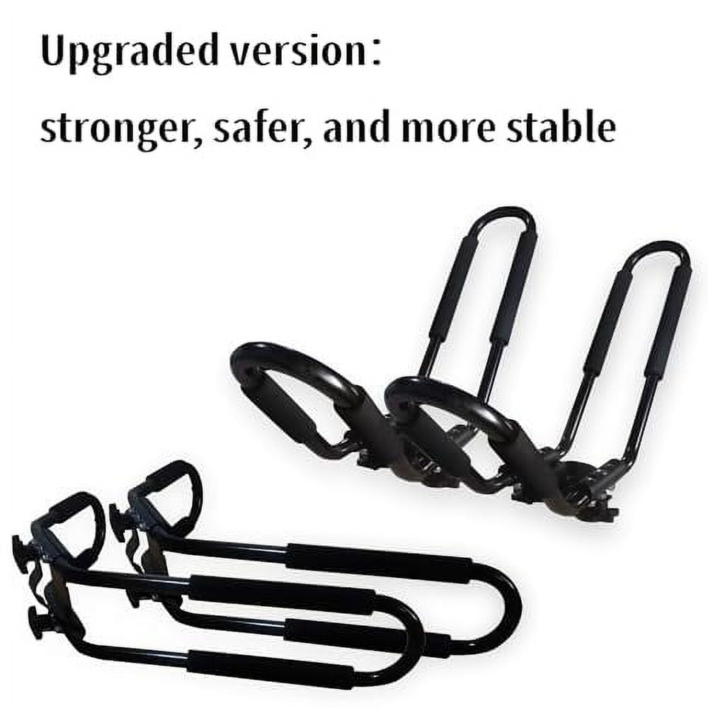 J Cross Bar 2 Pairs = 4 PCS Universal Kayak Canoe Top Mount Roof Rack ...