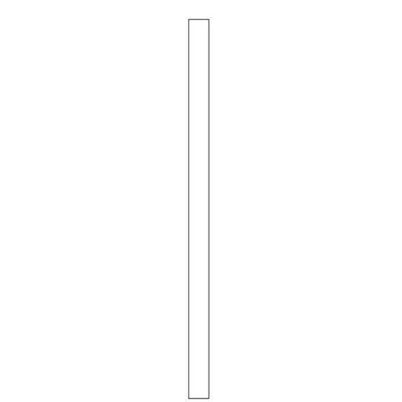 J&D Manufacturing 2 ft. Stick 1 in. PVC Tubing - Schedule 40 - White ...