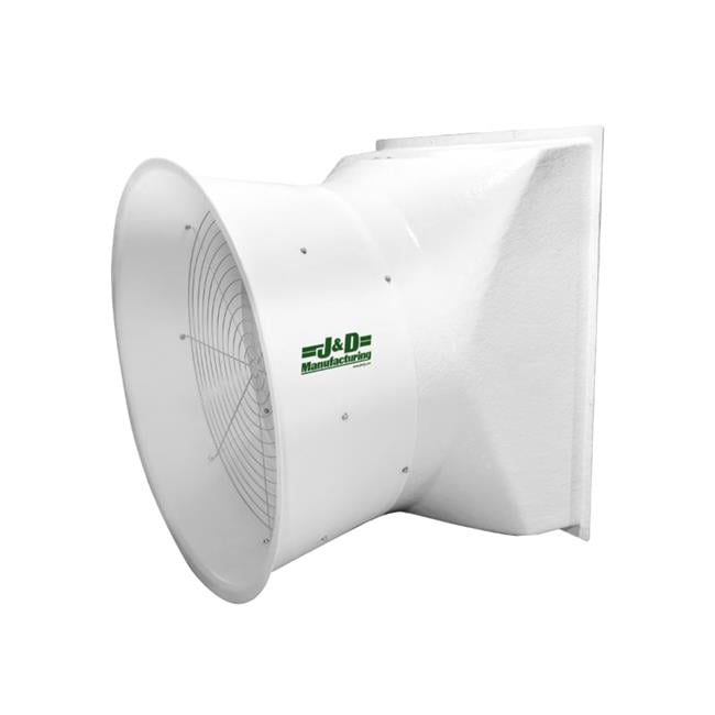 J&D Manufacturing 50 in. Belt Drive Tornado - 1 Phase - 1HP - 230V - 2 ...