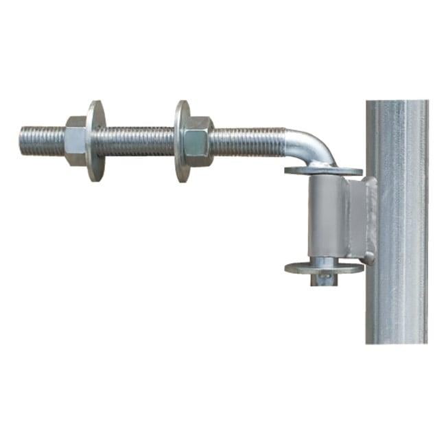 J&D Manufacturing Clamp-on Hinge Pocket Mount Bracket for 4 in. Post ...