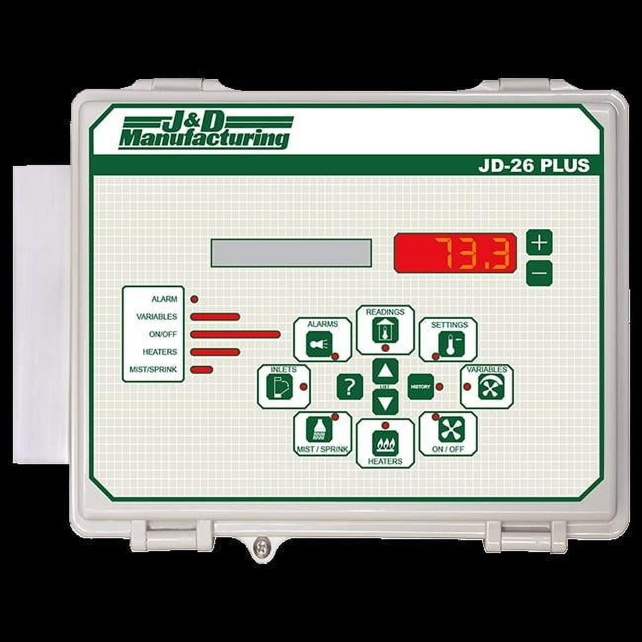 J&D Manufacturing JD26PLUS Control - 8 Stage Ventilation Control - 2x4 ...