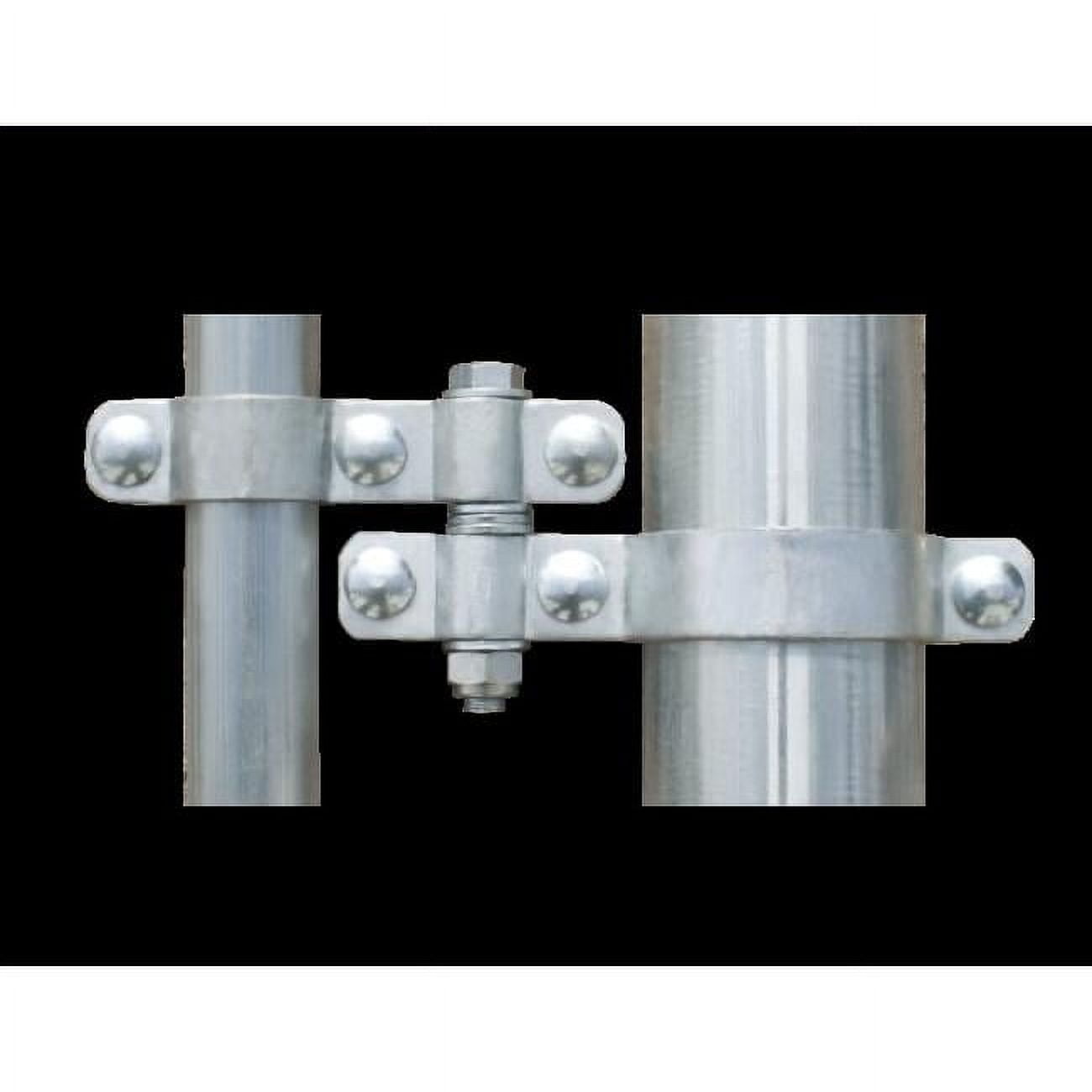 J&D Manufacturing HGF343 1.66 Tube x 4 Post in. Gate Hinge Mount ...