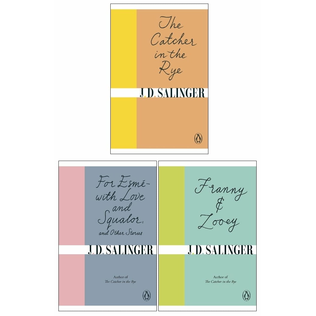 J.D. Salinger 3 Books Collection Set (Franny & Zooey, For Esme with ...
