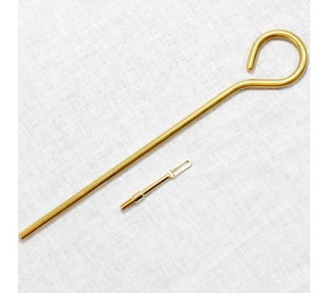 Dewey 1-Piece Gun Cleaning Rod 22 to 45 Caliber 24" Brass 8 x 32 Thread ...