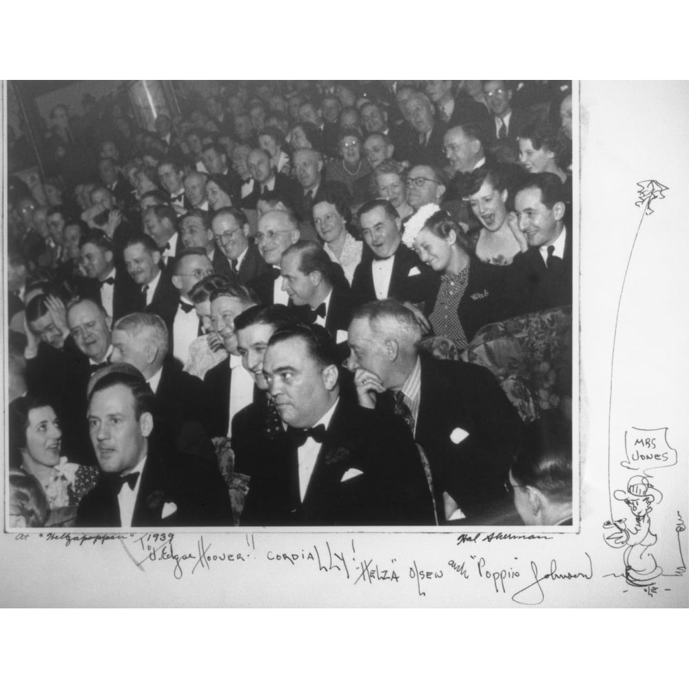 J.Edgar Hoover And Clyde Tolson In The Audience At 'Helzapoppin ...