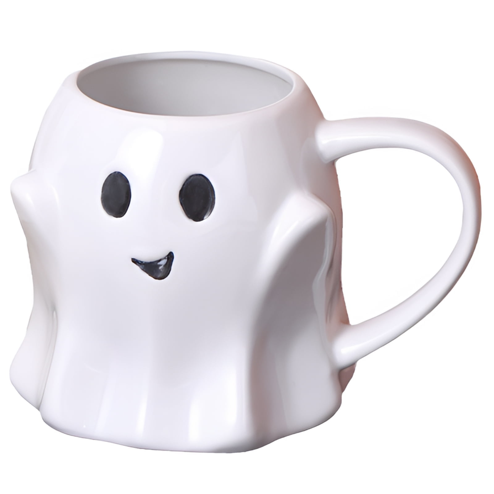 J.Ehonace 15 oz Ceramic Ghostface Cute Mug - Novelty Coffee Tea Milk ...