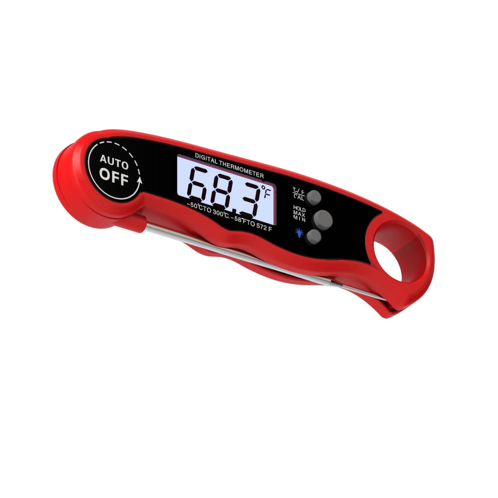 J & G Waterproof Instant Read Meat Thermometer for Grill and Cooking ...