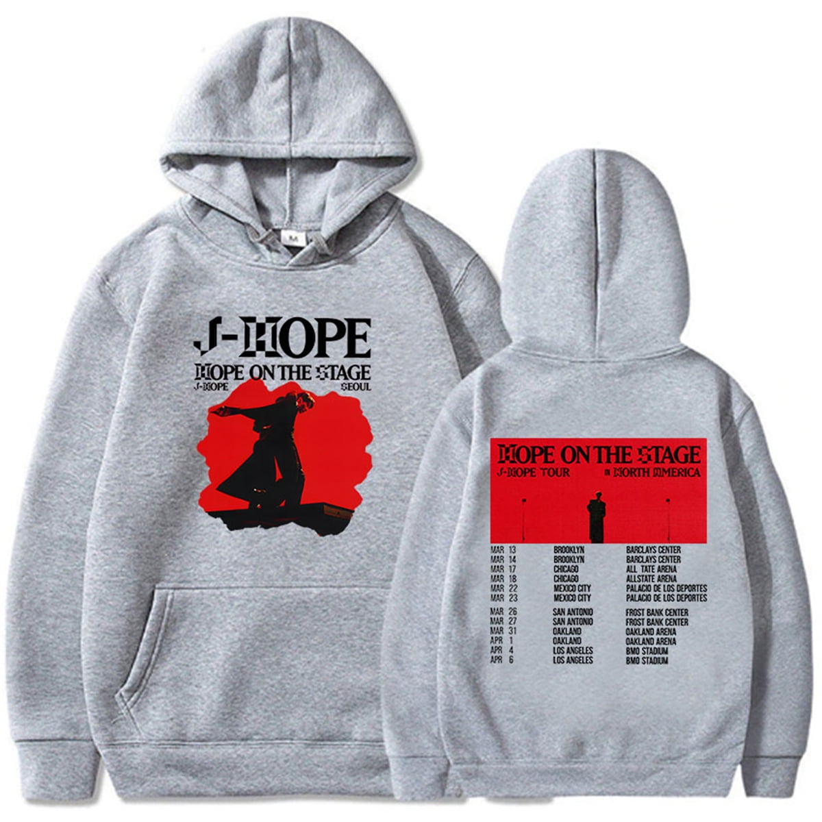 J-HOPE TOUR 'HOPE ON THE STAGE' 2025 Hoodies Women Men Long Sleeve ...