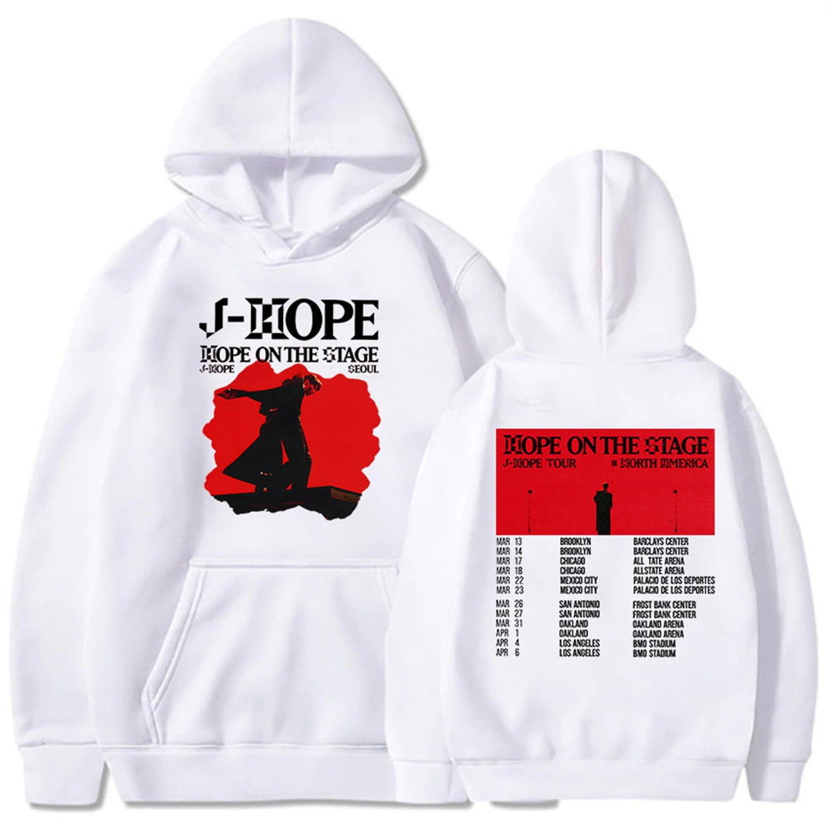 J-HOPE TOUR 'HOPE ON THE STAGE' 2025 Hoodies Women Men Long Sleeve ...