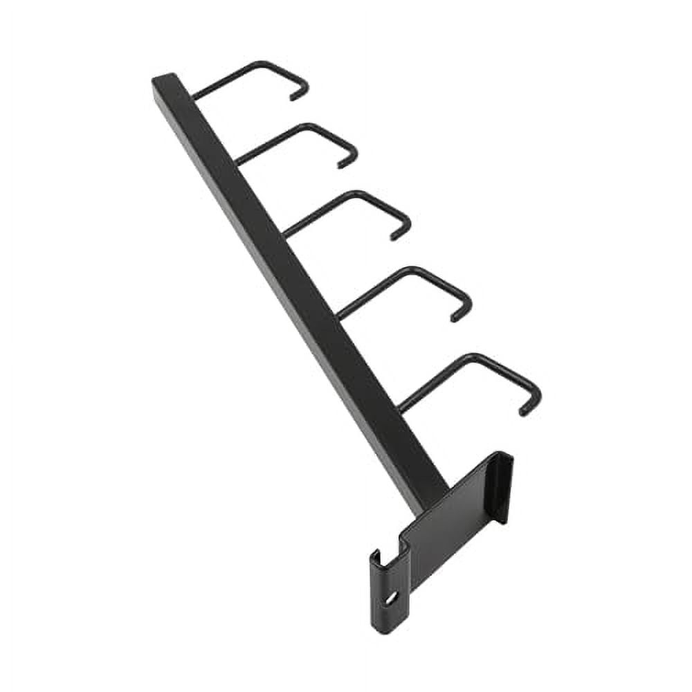 -J-Hook Waterfall Black Faceout for Wire Grid and Grid Wall - Pack of ...