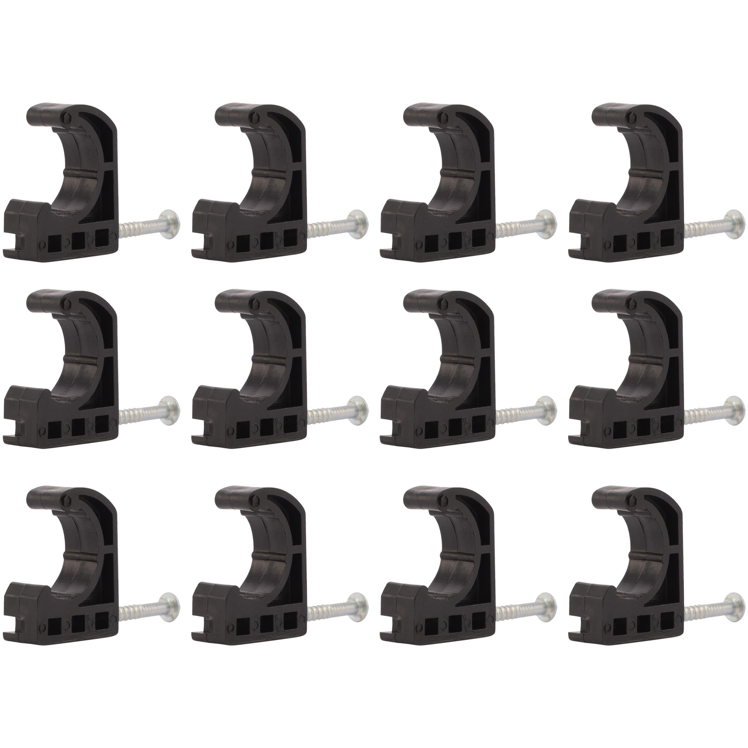 J Hooks for 1/2 inch Single Nail, 12 Pack, PEX Pipe CTS, 23230 ...