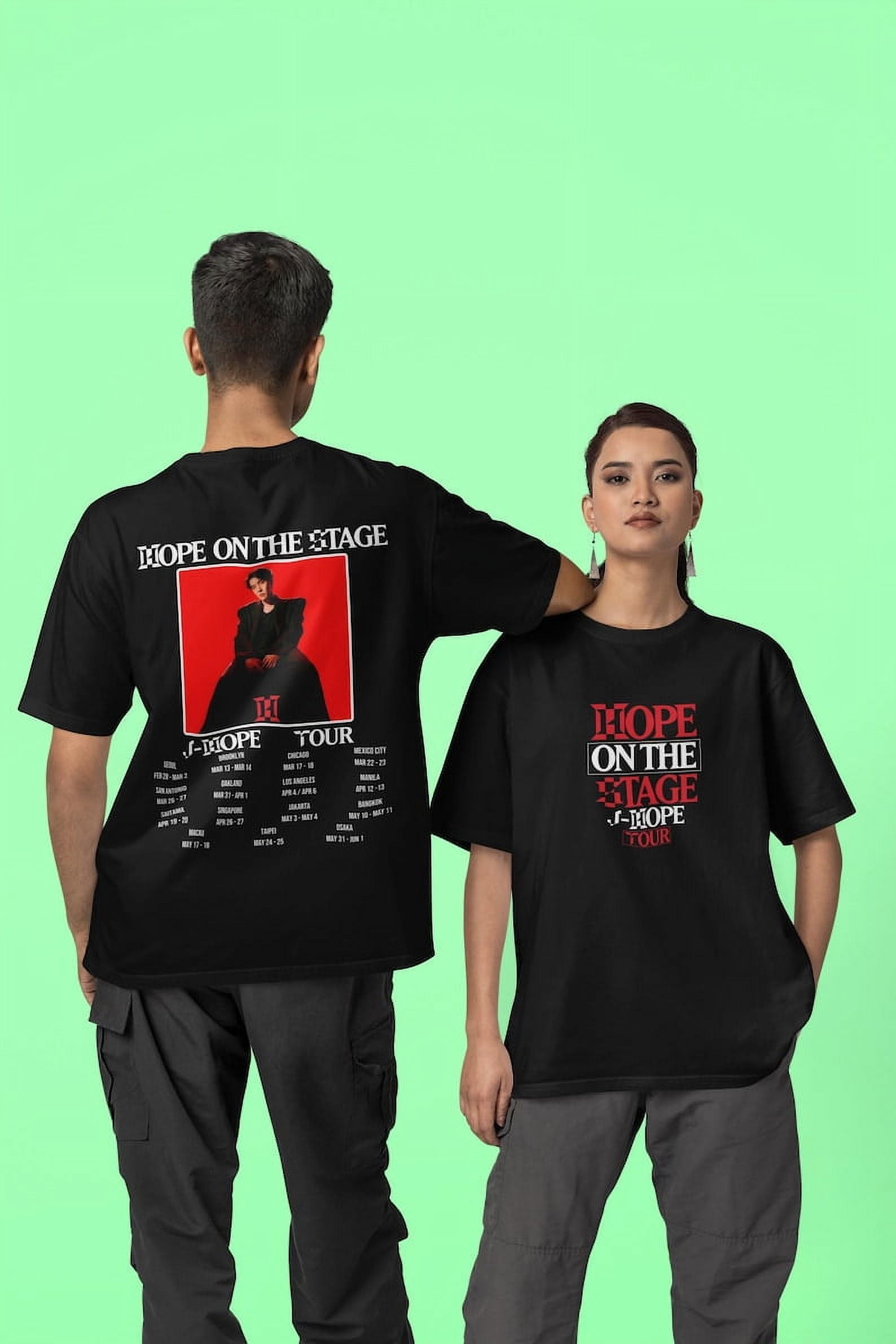 J-Hope Tour Shirt Hope on the Stage World Tour T-Shirt, Jung Ho-seok ...