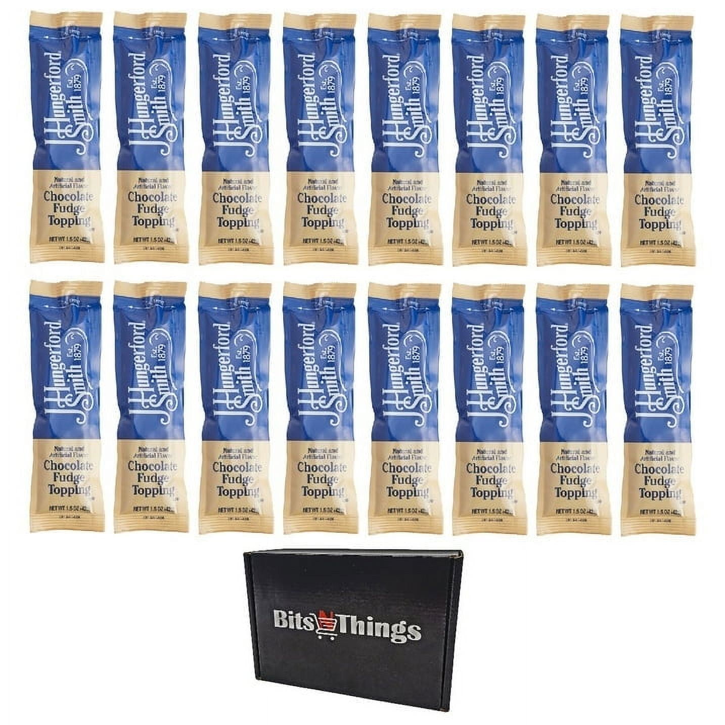 J. Hungerford Smith Chocolate Fudge Portion Control Packets 1.5 oz ...