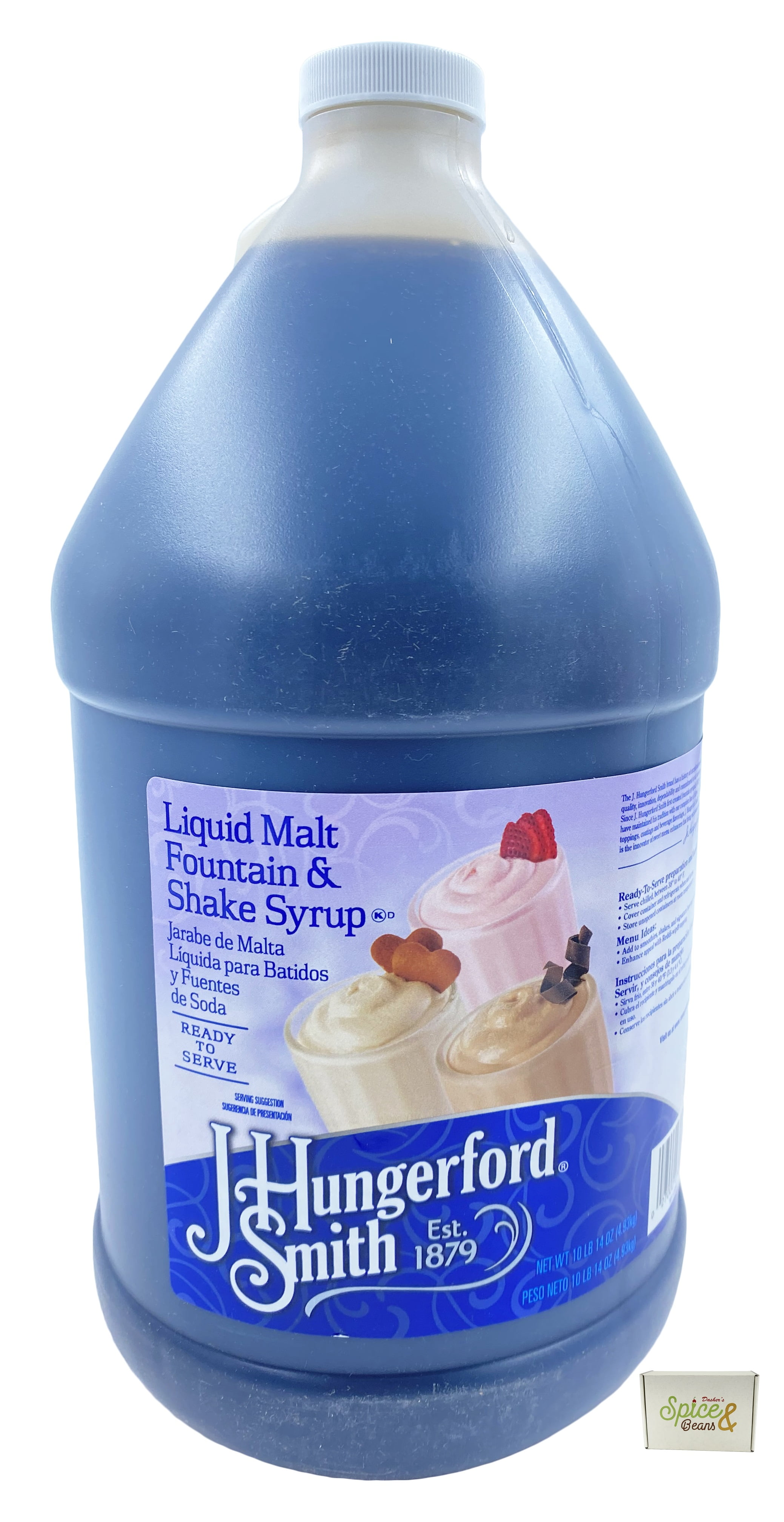 Malt Flavored Syrup for Office Breakroom Milkshakes - Walmart Business ...