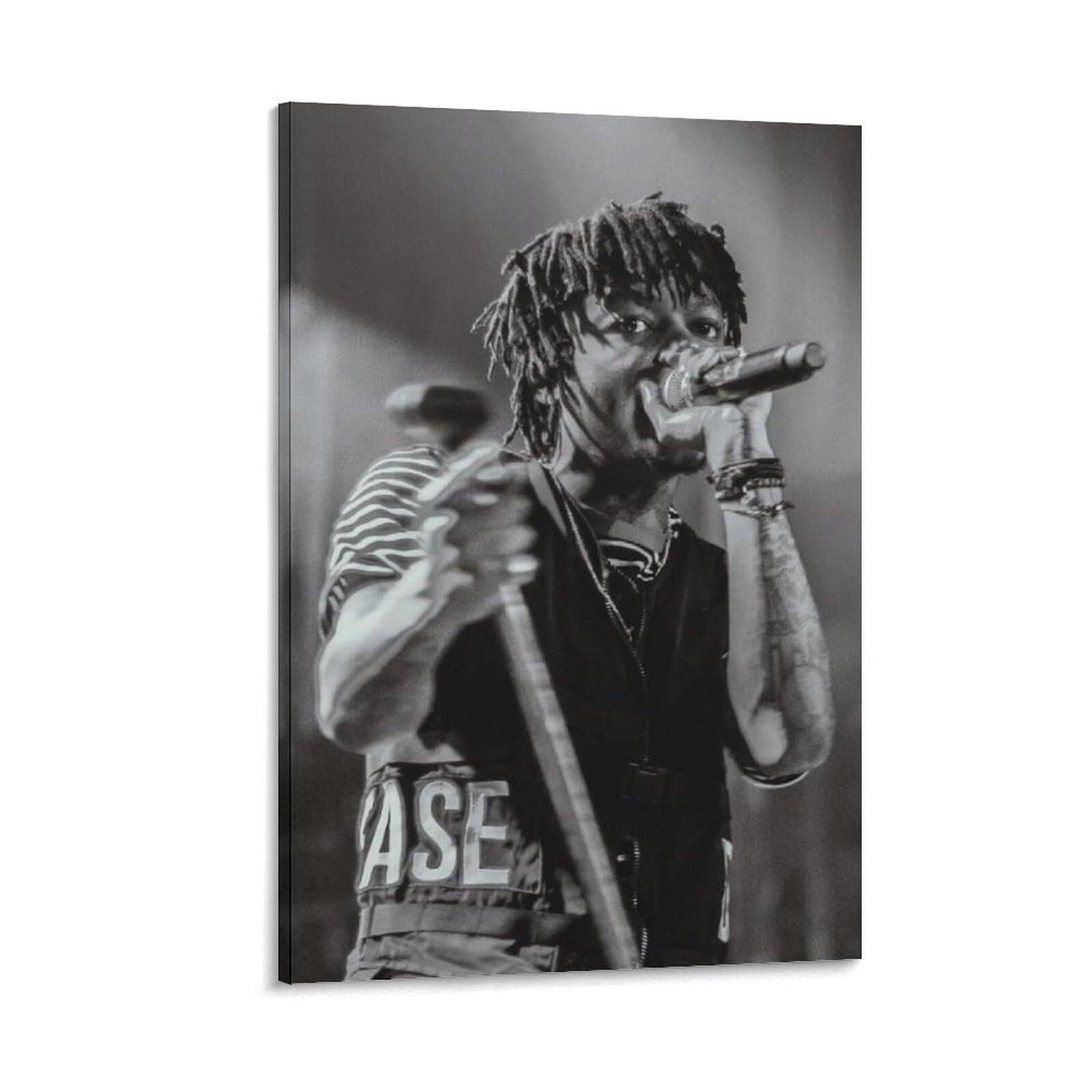 J.I.D Rapper Star Poster Rock Music Canvas Wall Art Print For Room ...