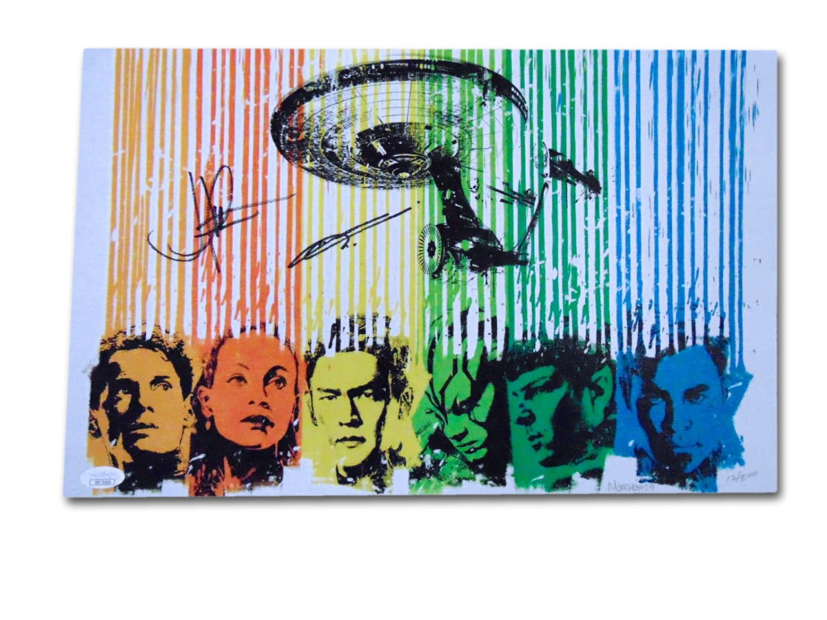 J.J. Abrams Justin Lin Signed Autographed 11X17 Print Star Trek JSA ...