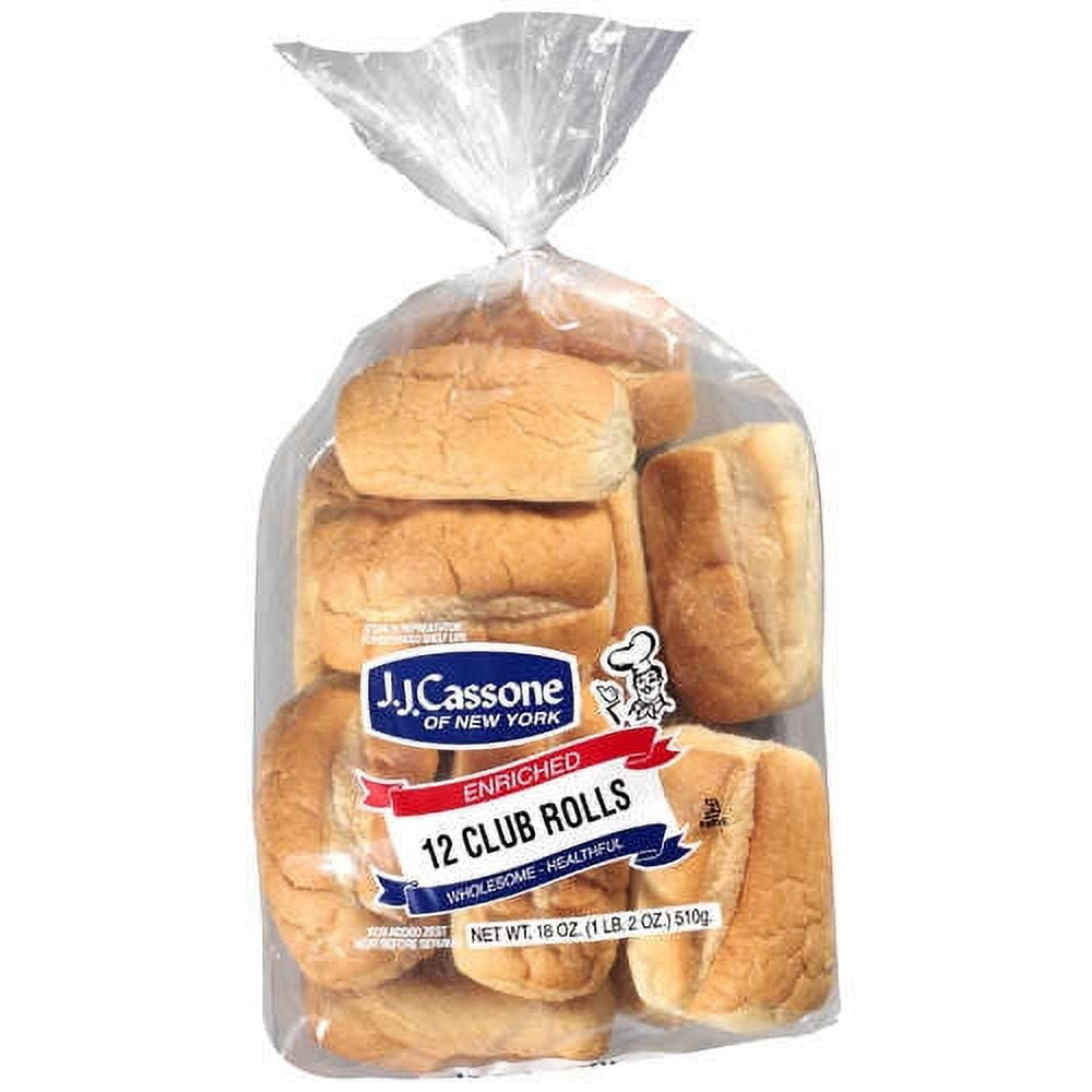 J.J. Cassone of New York Bread Rolls 12 Count, 18 oz - Walmart.com
