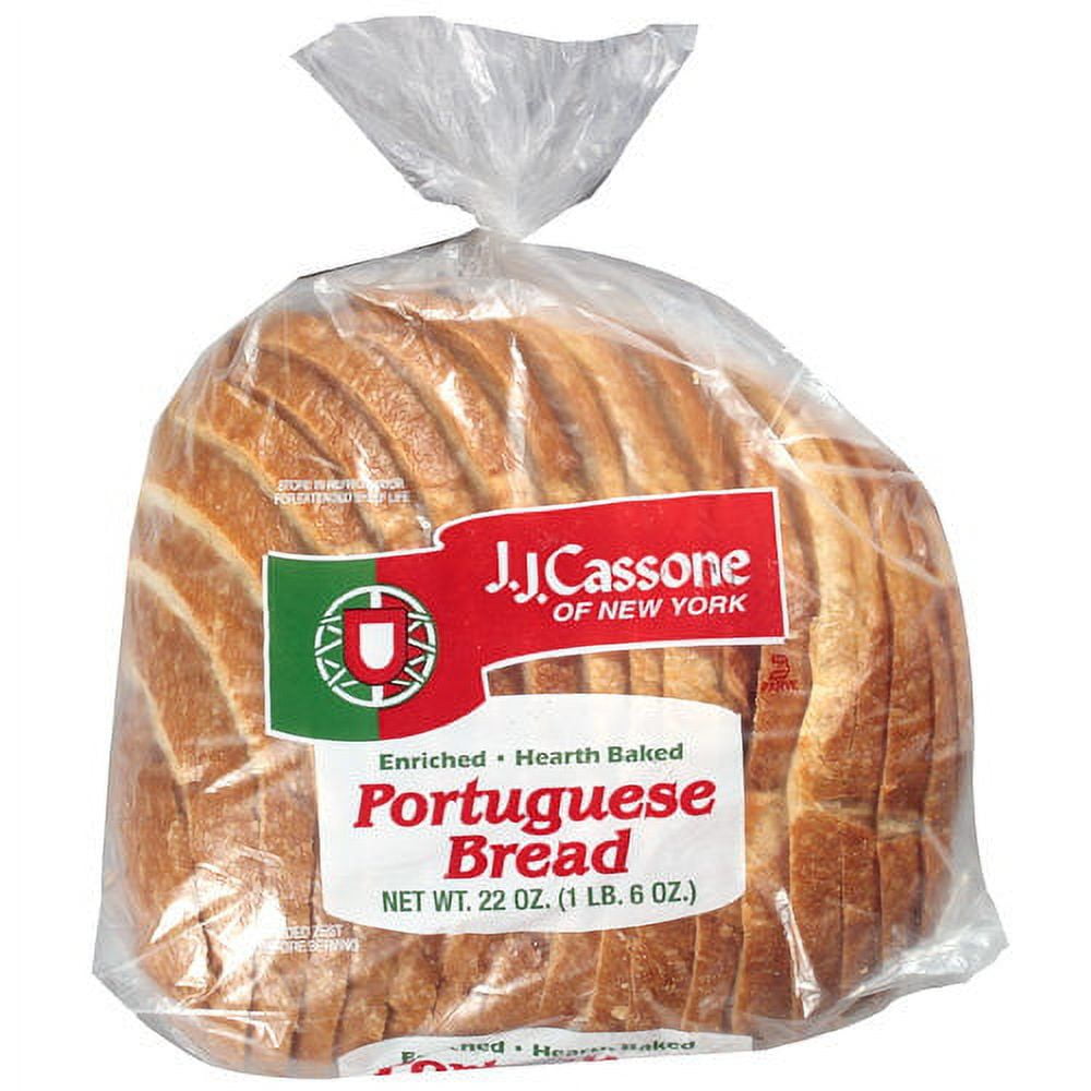 J.J. Cassone of New York Portuguese Bread, 22 oz - Walmart.com