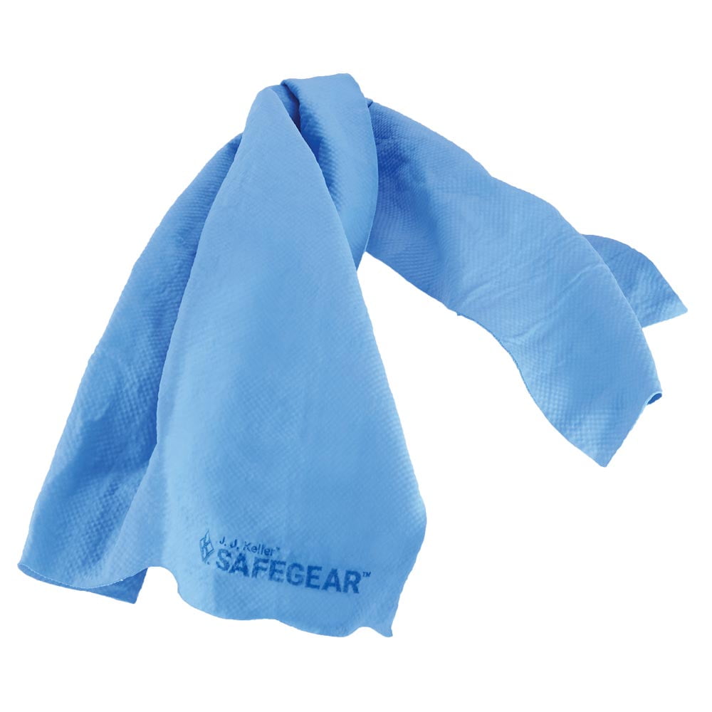 J. J. Keller SAFEGEAR Evaporative Cooling Towel 3-pk. with Storage ...