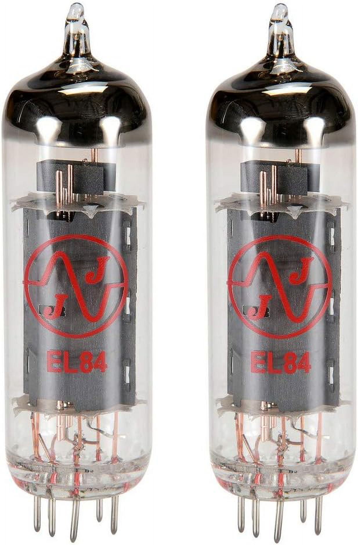 J.J. Matched Pair Vacuum Tubes, JJ EL84 6BQ5, Glass, Transparent ...