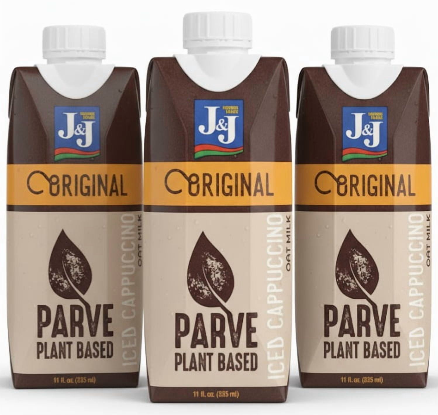 J&J Original Plant Based Cappuccino Oat Milk Drink, Dairy Free, Parve ...