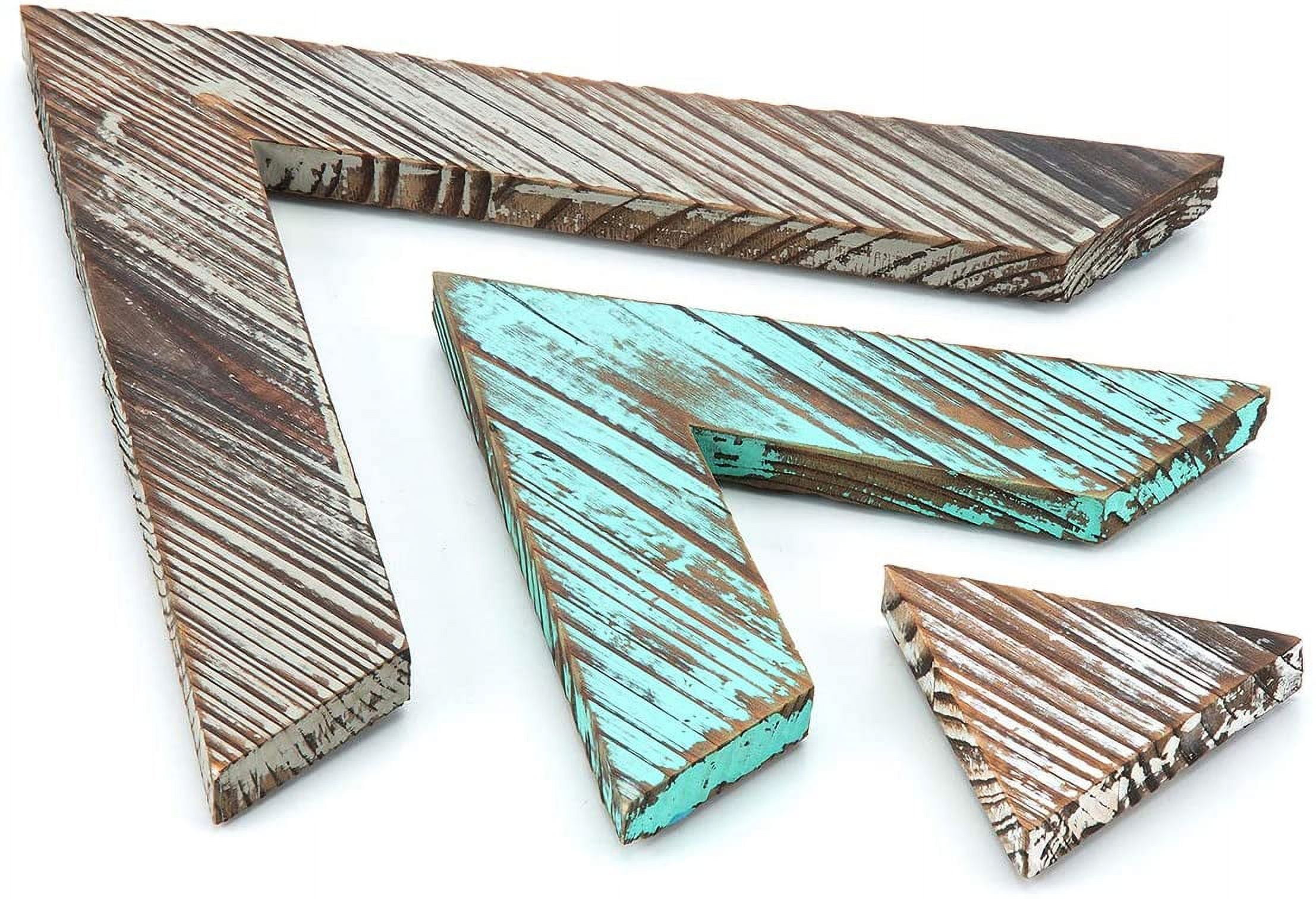 J JACKCUBE DESIGN Rustic Wood Chevron Arrows Farmhouse wall dcor ...