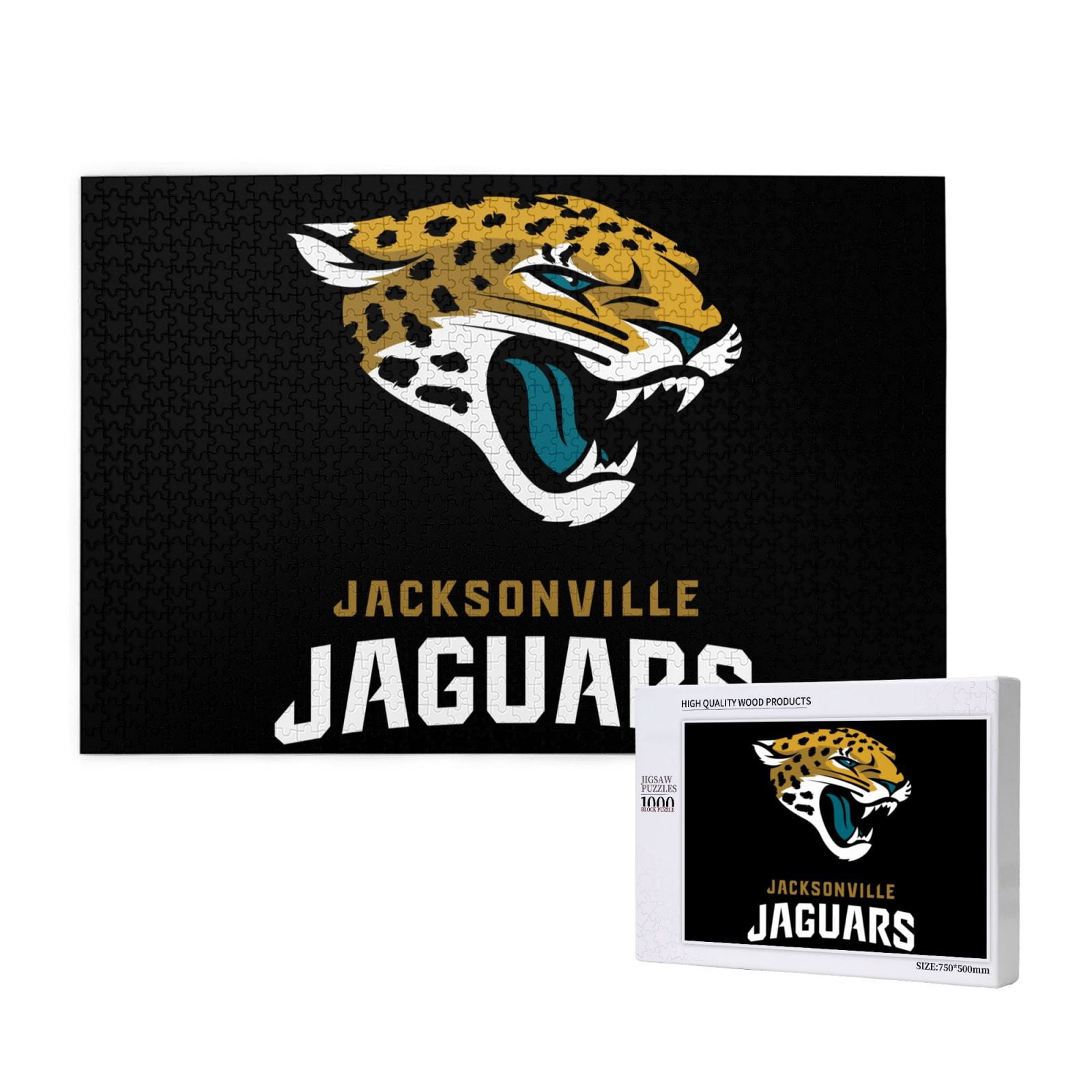 J_Jaguars Team 1000 Piece Jigsaw Puzzle Popular Puzzle Family ...