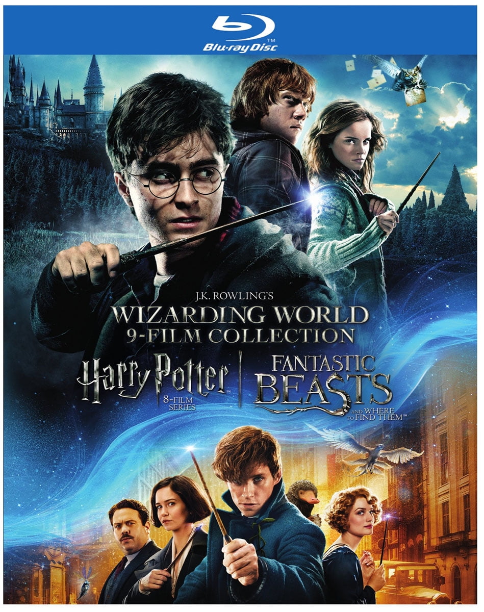 J.K. Rowling’s Wizarding World: 9-Film Collection (Blu-ray) - Walmart.com