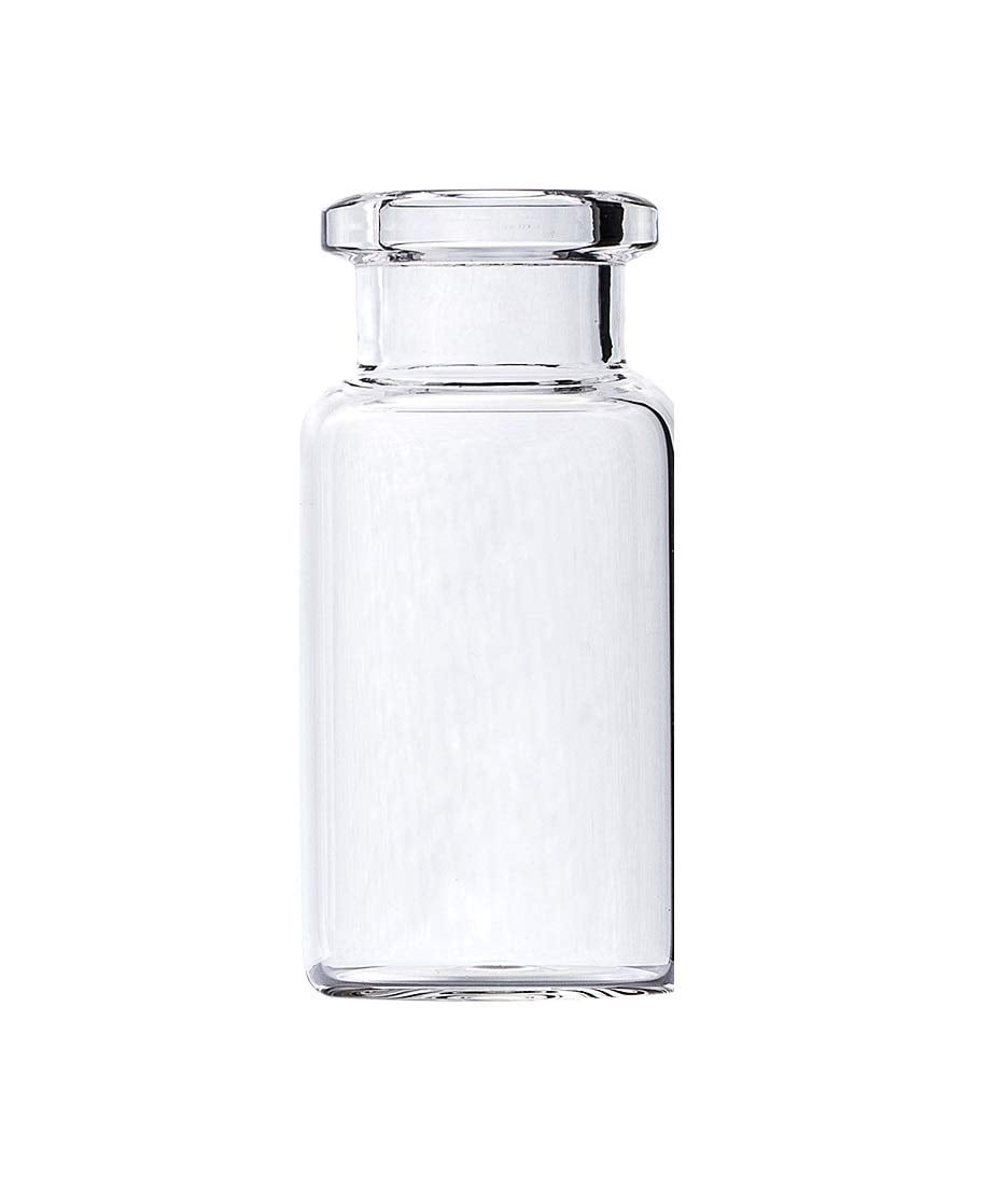 J&K Scientific 10mL Headspace Vials, Clear Glass, Crimp-Top, Flat ...