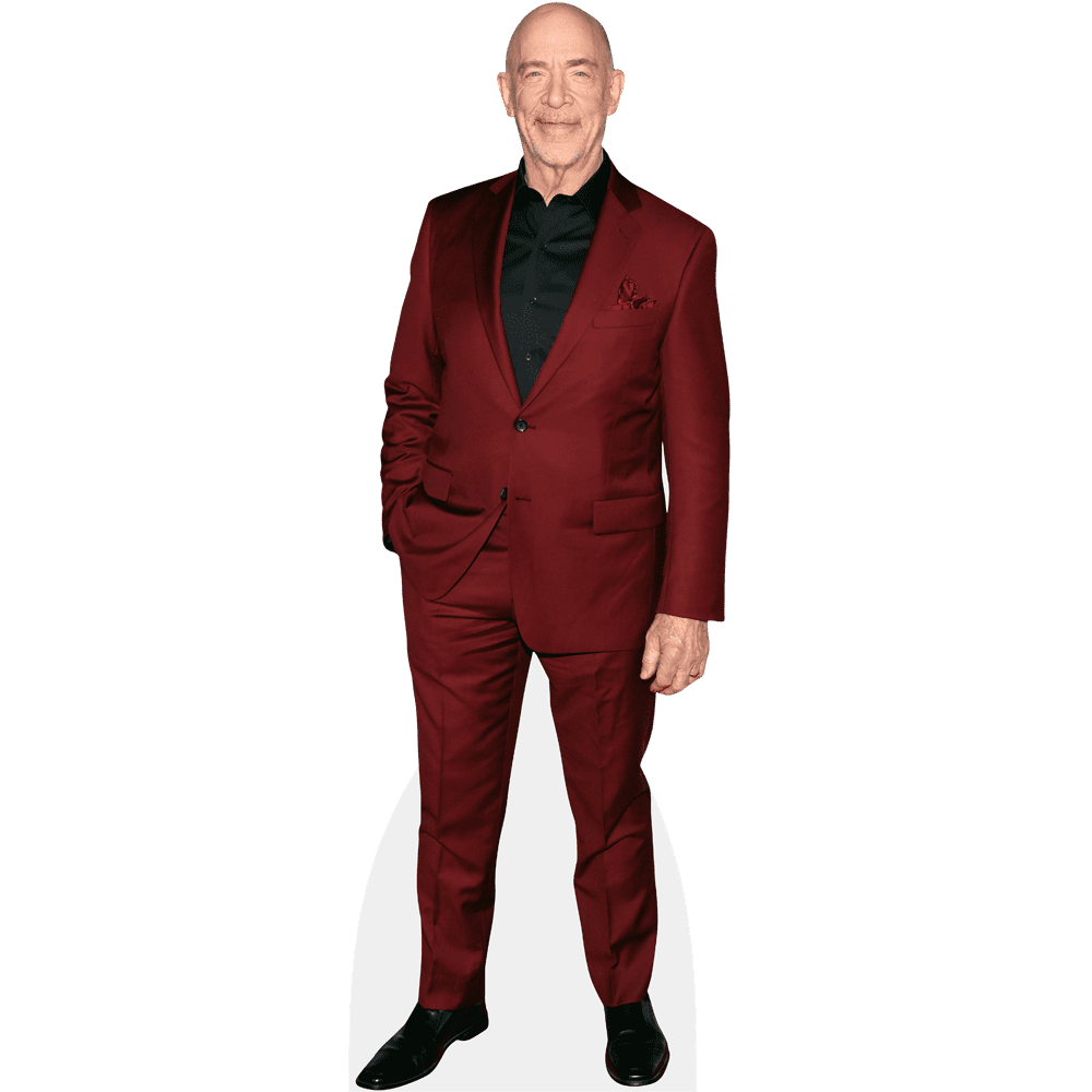 J. K. Simmons (Red Suit) Mini Size Cutout. Standee. - Walmart.com