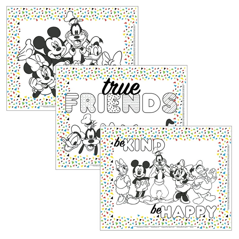 baby mickey mouse friends coloring pages