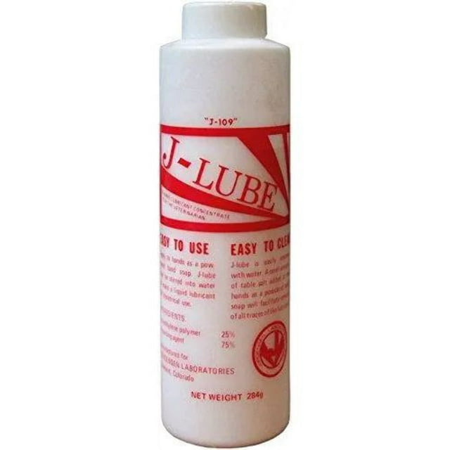 J-LUBE 10 oz Powder - Slippery Concentrated Obstetrical Lubricant for ...